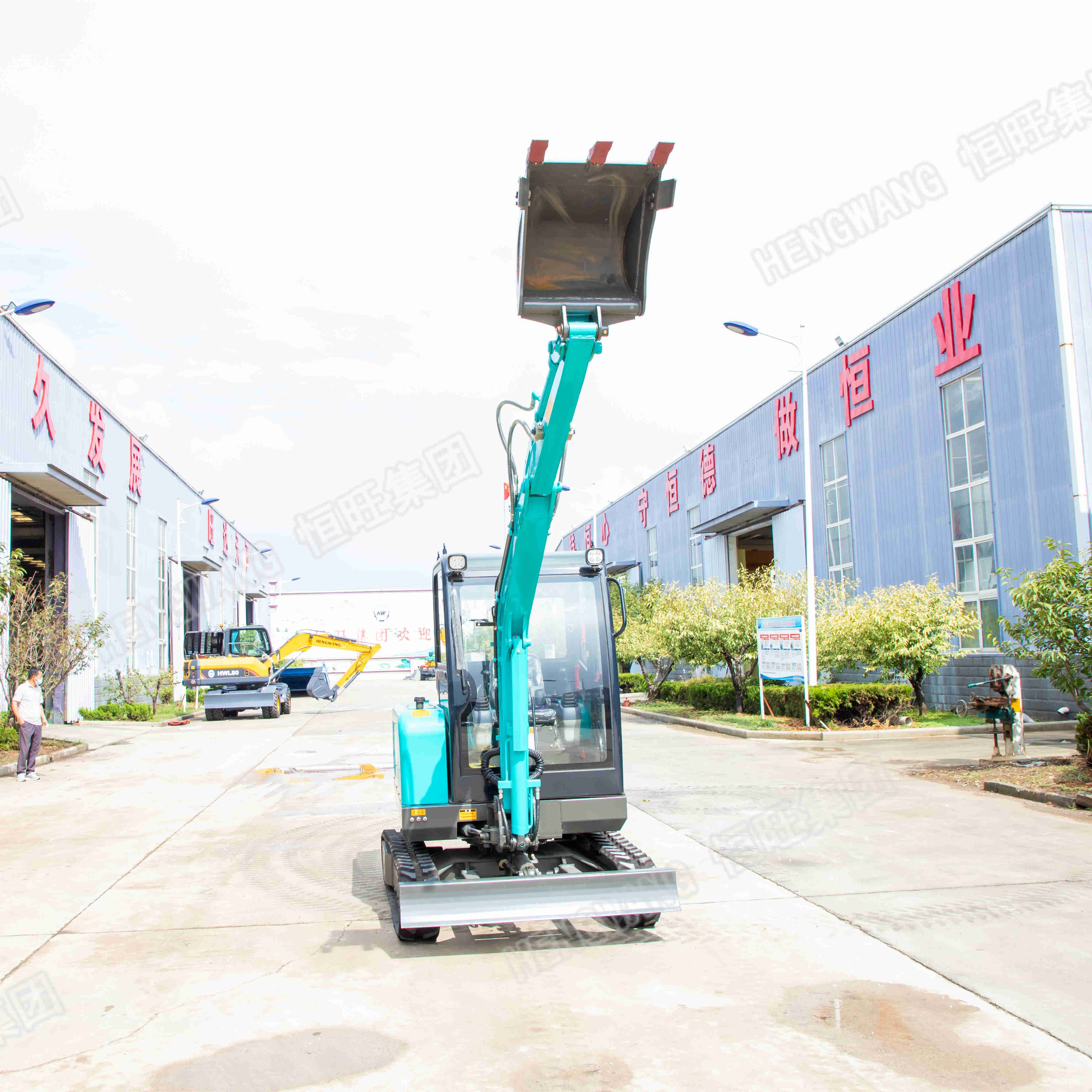 HW-35 Mini Excavator - Wheeled Excavator, Mini Excavator, Crawler ...