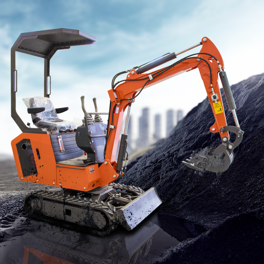 HW-10F Mini Excavator - Wheeled Excavator, Mini Excavator, Crawler ...