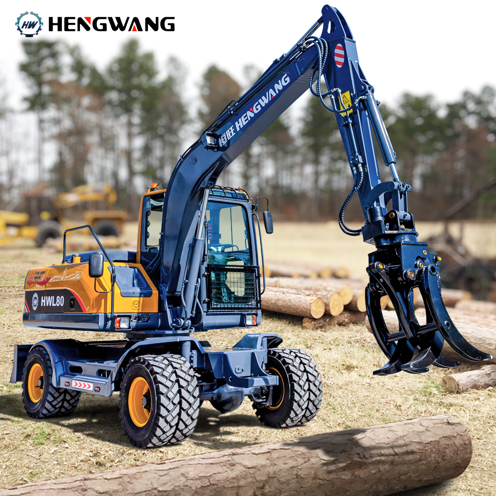 HWL80 Wheel Excavator - Wheeled Excavator, Mini Excavator, Crawler ...