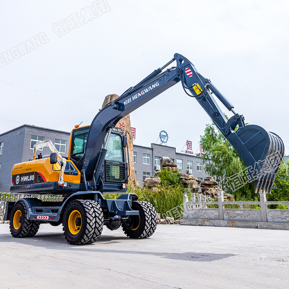 HWL80 Wheel Excavator - Wheeled Excavator, Mini Excavator, Crawler ...